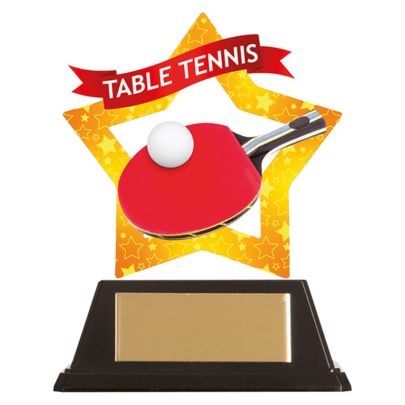 Mini-Star Table Tennis Award - Trophies Online Ireland | Online Trophy ...